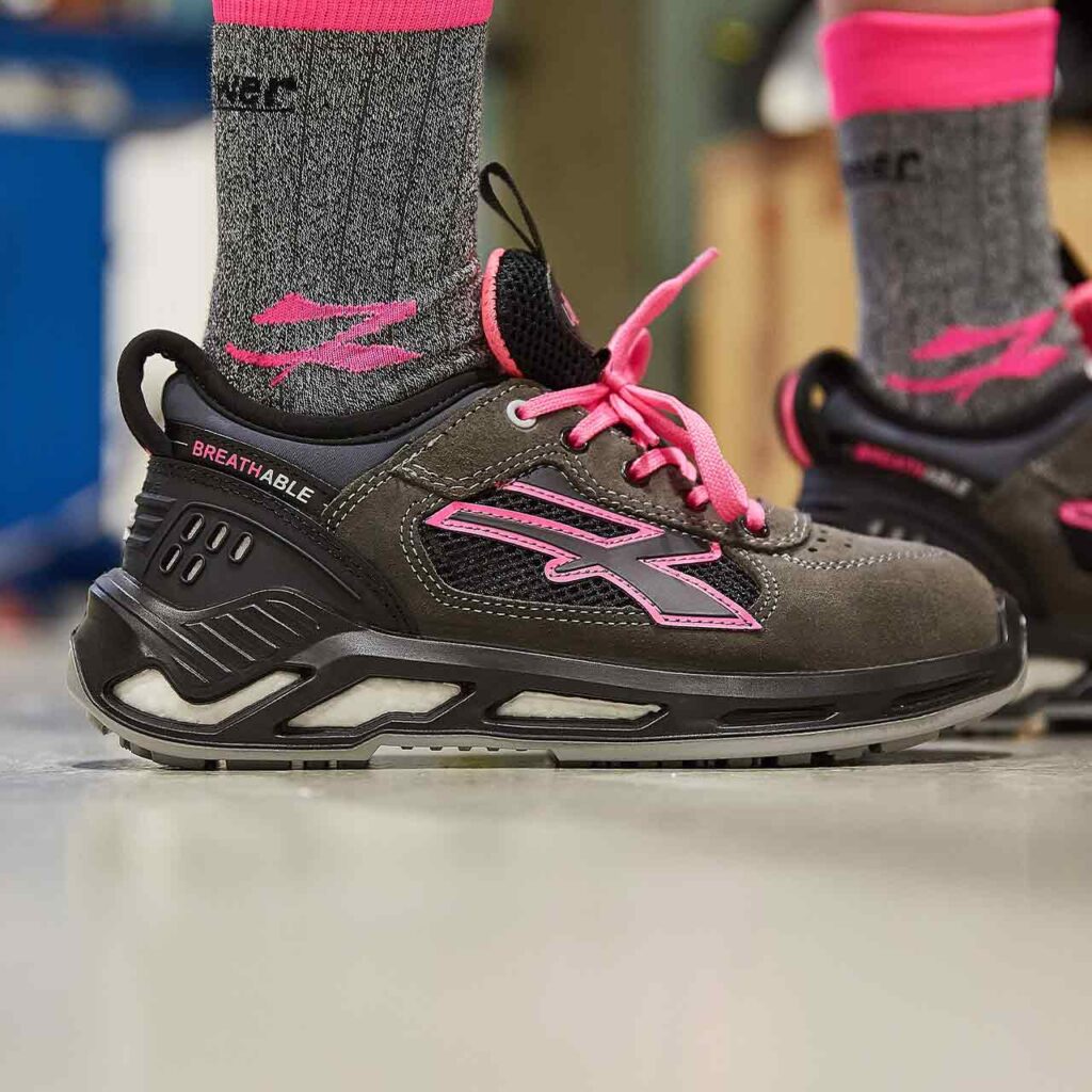 Zapato de seguridad KATE S1PS FO SR ESD de la gama Red 360 de U-Power ...